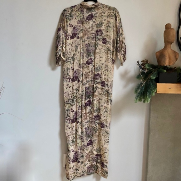 Bryan Emerson | Dresses | Bryan Emerson Hand Dyed Sheer Cover Up Maxi Dress | Poshmark